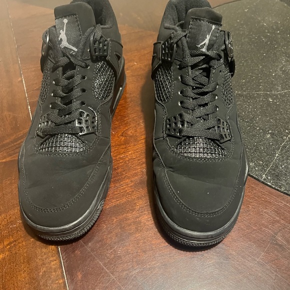 Jordan | Shoes | Worn One Time Jordan 4 Retro Black Cat Sneakers | Poshmark